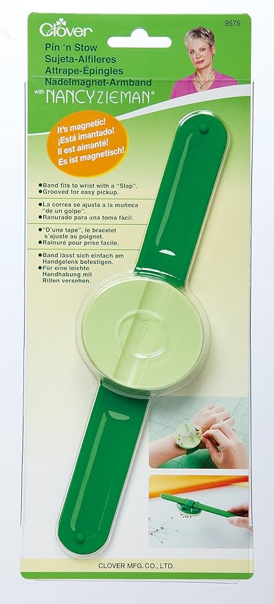 Amazon.com: Clover 9575 Pin 'n Stow Magnetic Wrist Pin Caddy