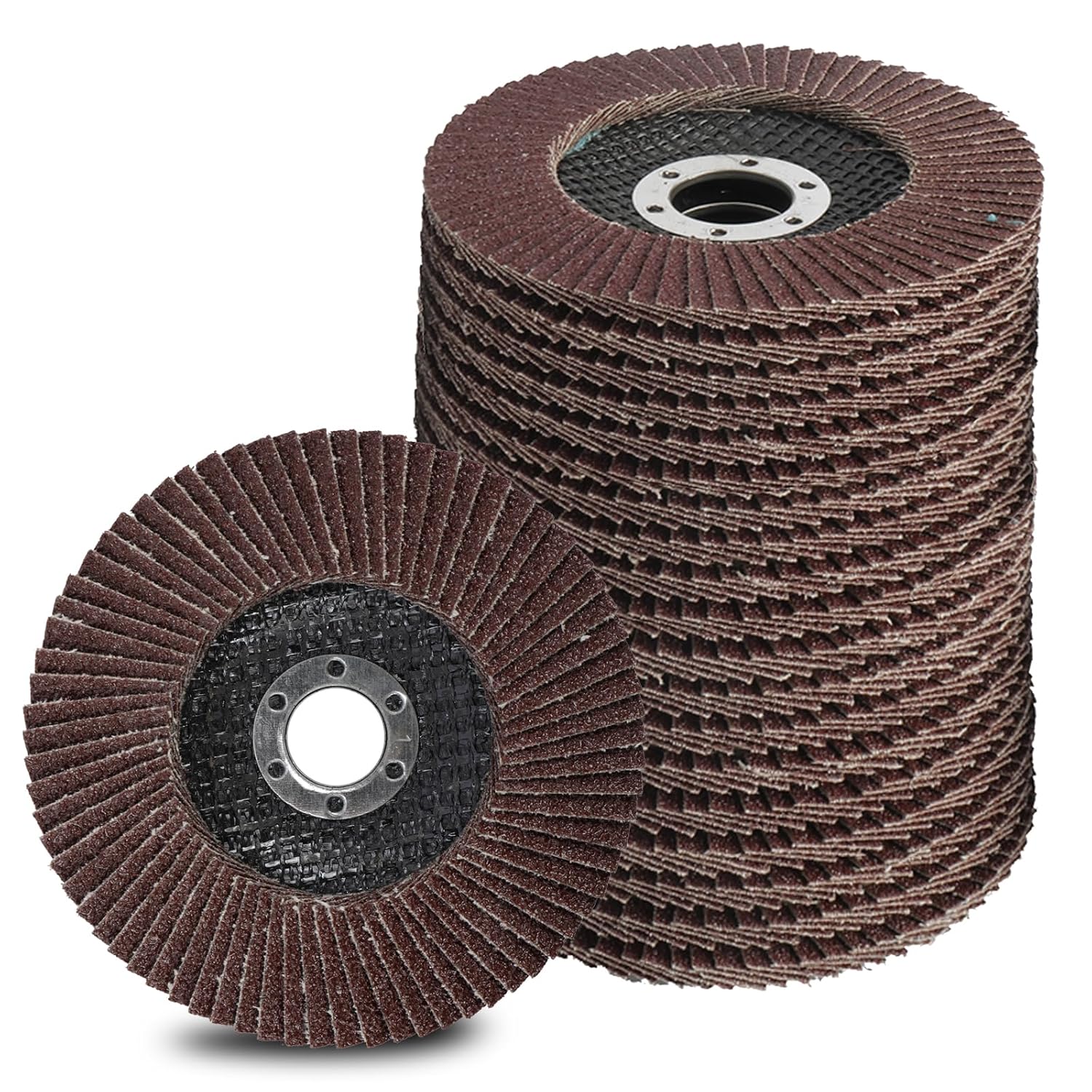 Amazon.com: Roauend 20 PCS Sanding Grinding Wheel, 4 Inch Flap Disc ...