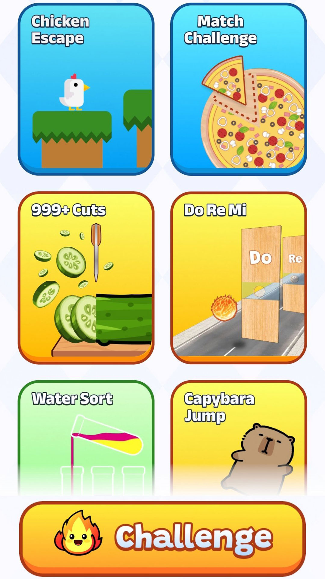 Tik Tap Challenge Brain Puzzle Master: Chicken Scream Tapping Champion ...