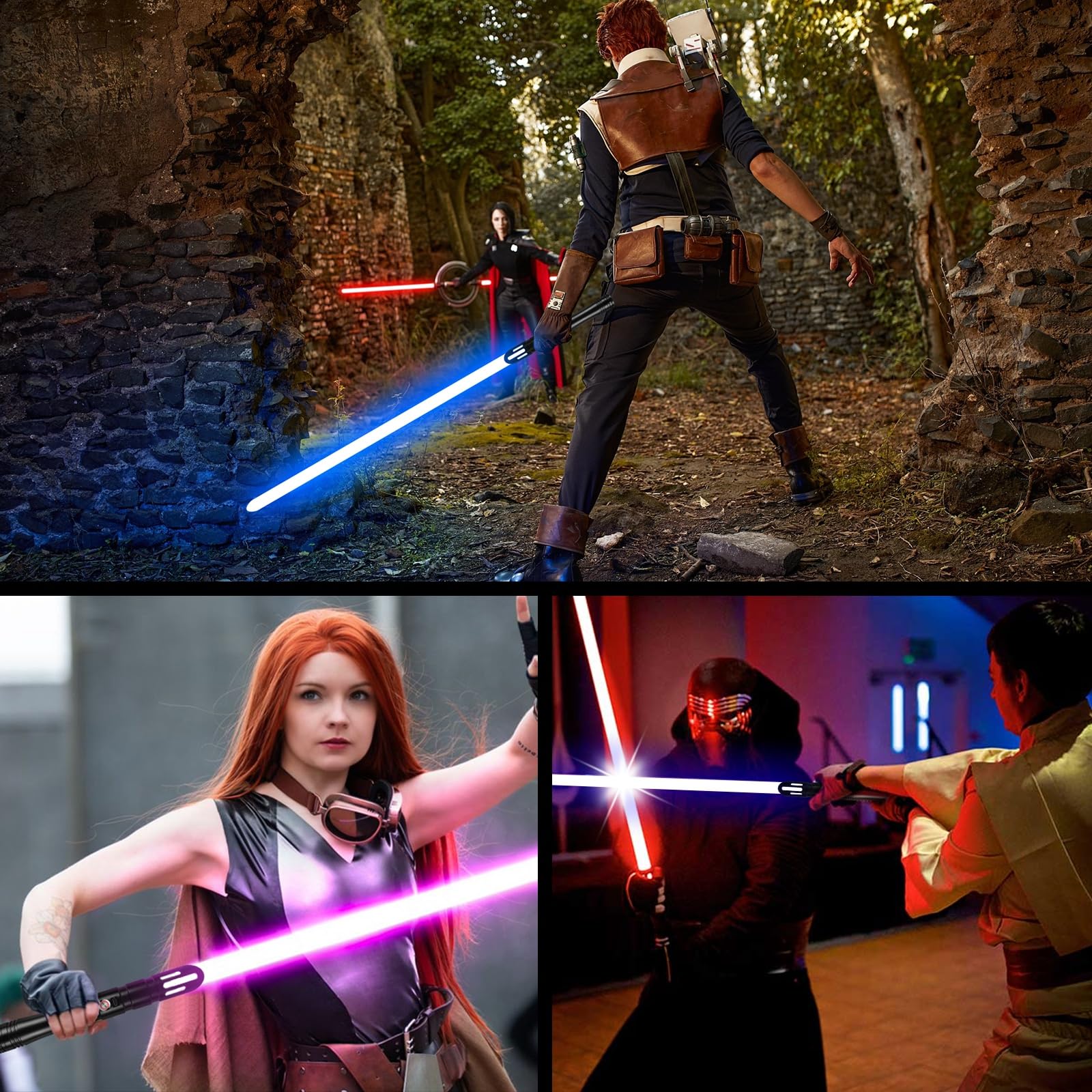 Smooth Swing Dueling Lightsaber | Motion Control 12 Sound Fonts Light ...