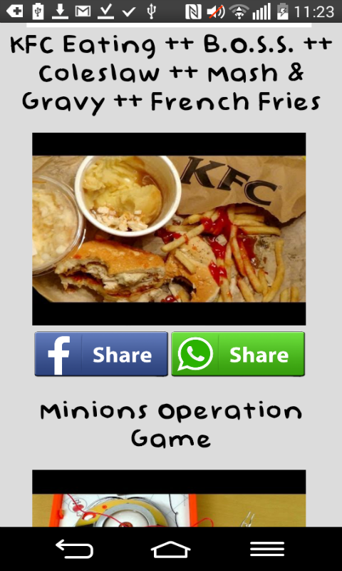 JunkFoodTasterDotCom Videos - App on Amazon Appstore