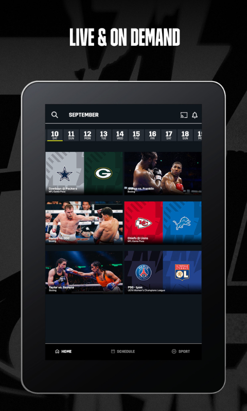 DAZN - Aplicativo na Amazon Appstore