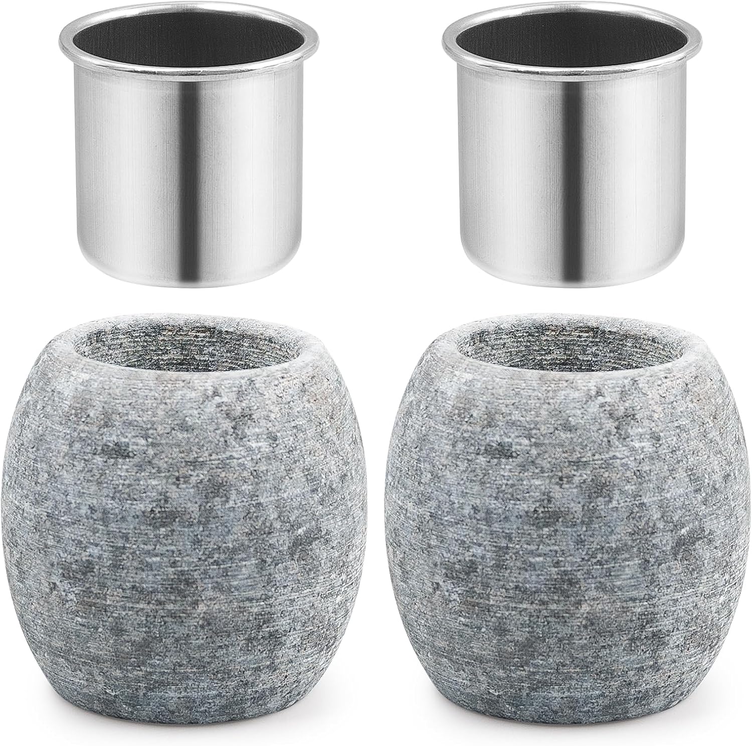 2 Pack Sauna Aromatherapy Stone Cup, Sauna Oil Cup Sauna Aromatherapy ...