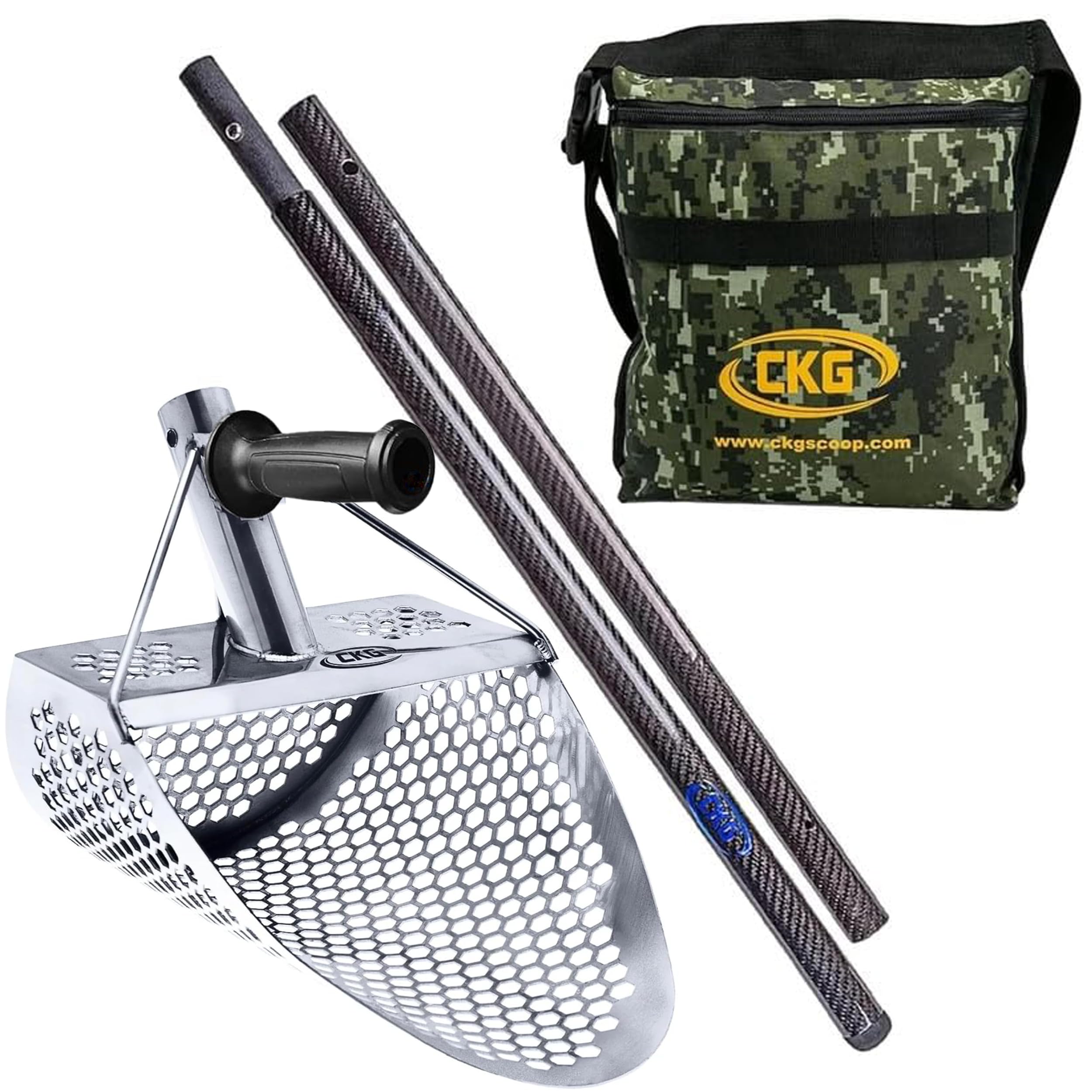 Snapklik.com : CKG Sand Scoops For Beach Metal Detecting Stainless ...
