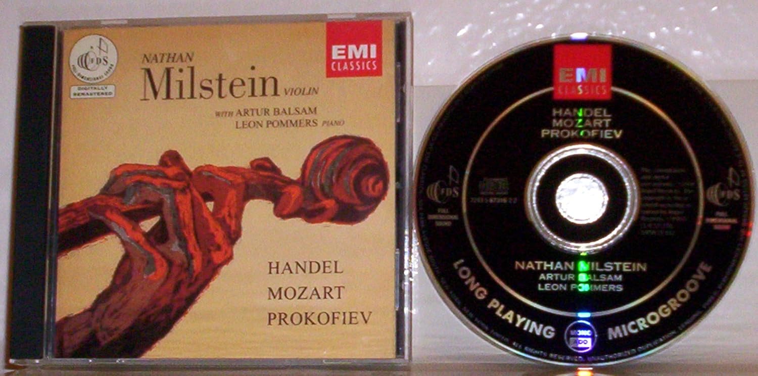George Frederick Handel, W. A. Mozart, Sergei Prokofiev, Leon Pommers ...