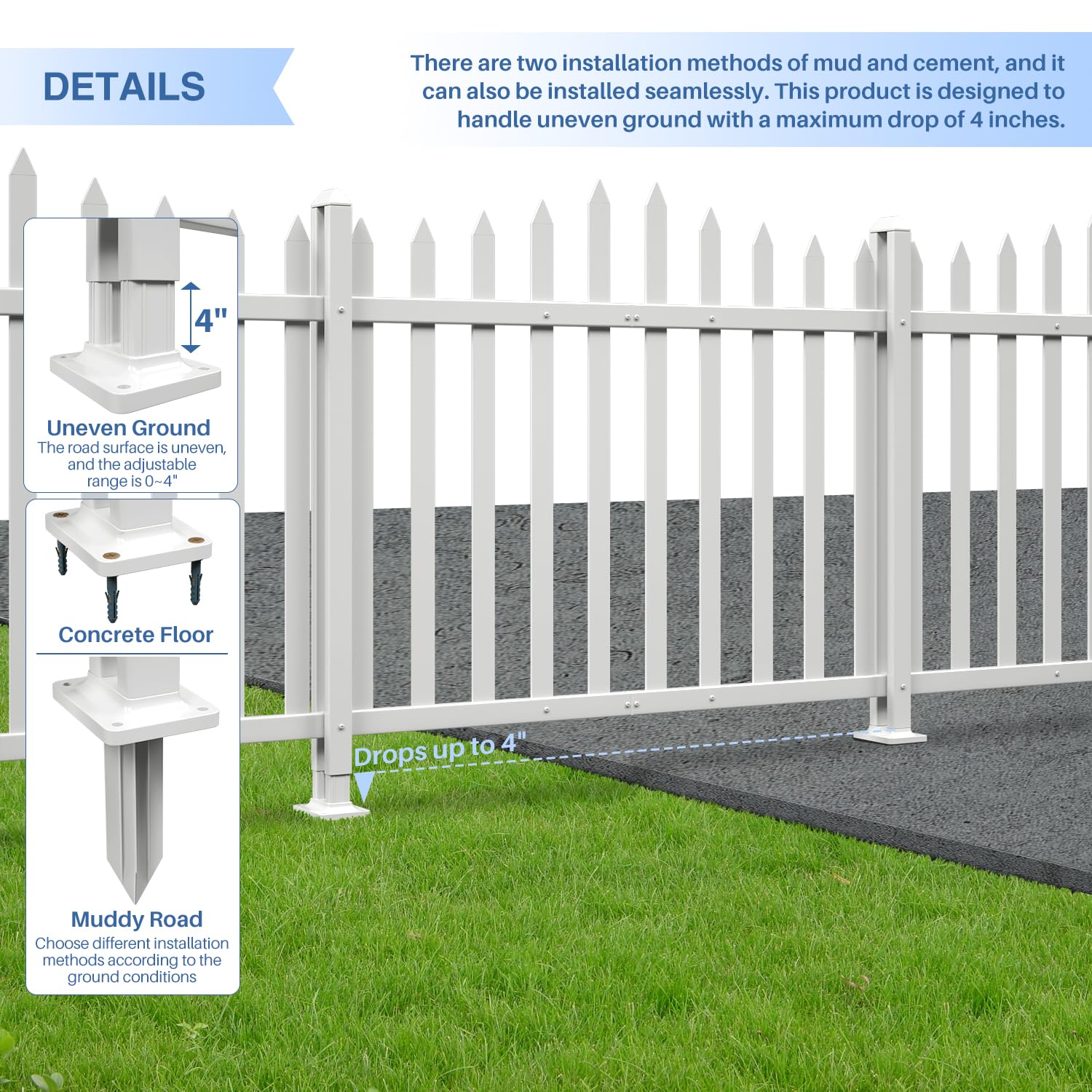 Uneven Fence Lines Leaning Fence : R/HomeMaintenance