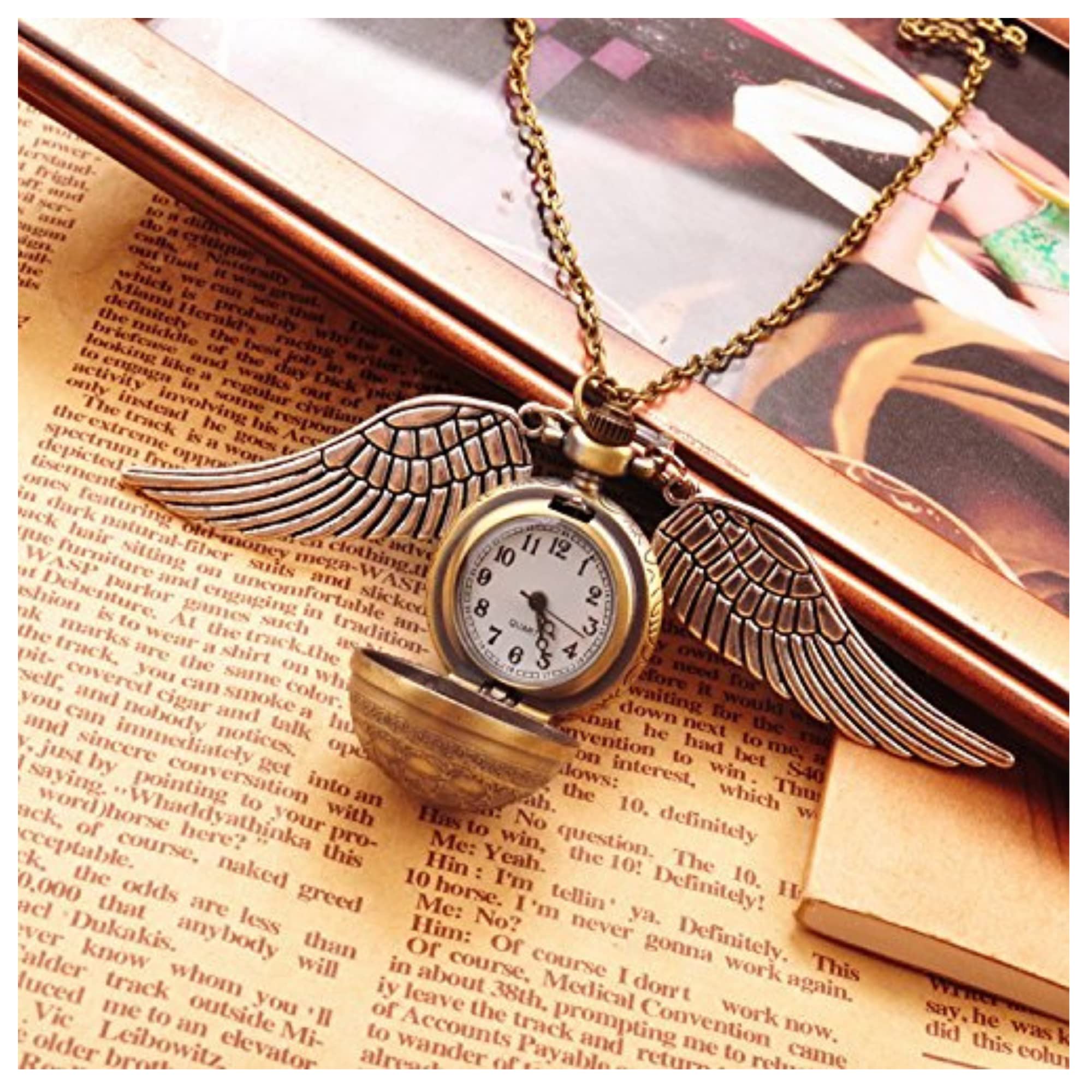 Buy Malkin® Harry Potter Necklace | Harry Potter Gifts | Harry Potter ...