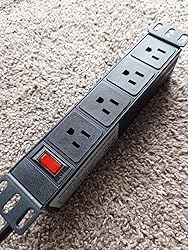 Amazon.com: 10" Rack PDU - 1U (4 Outlet) Power Distribution Unit 10 ...