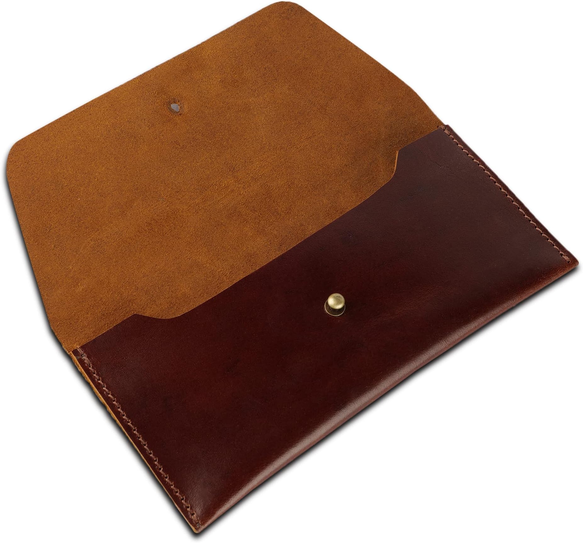 Amazon.com: The Antiq Currency Pouch, Genuine Leather Currency ...