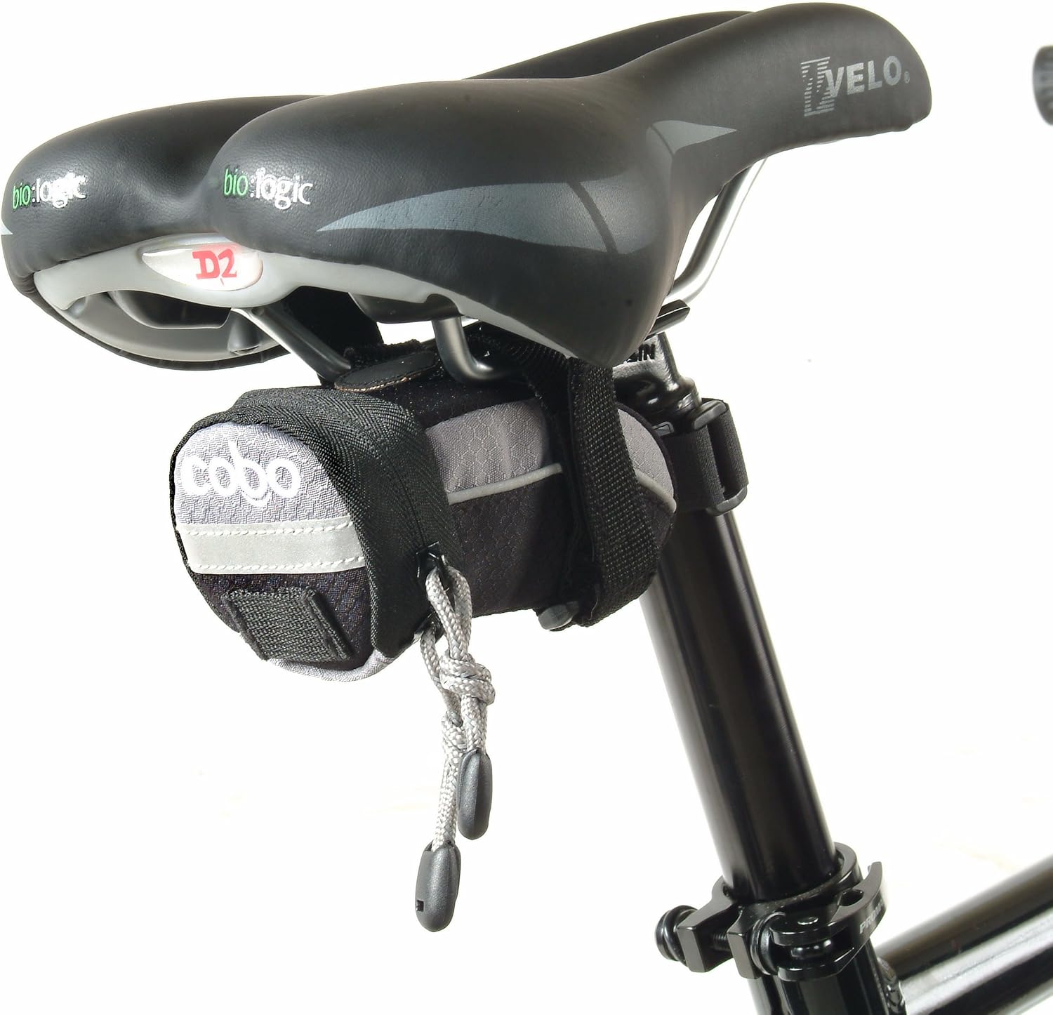 Cycle Force small Wedge Seat Bag, Black/Grey – BigaMart
