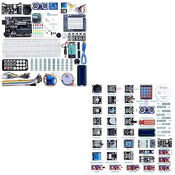 Amazon.com: ELEGOO UNO Project Super Starter Kit & ELEGOO Upgraded 37 ...