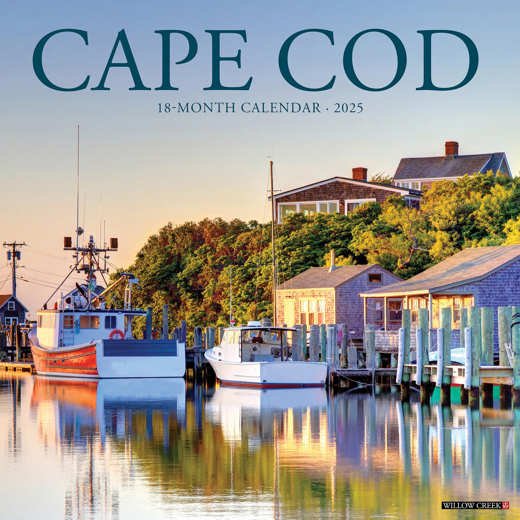 Amazon.com: Willow Creek Press Cape Cod Monthly 2025 Wall Calendar (12" x 12") : Willow Creek ...