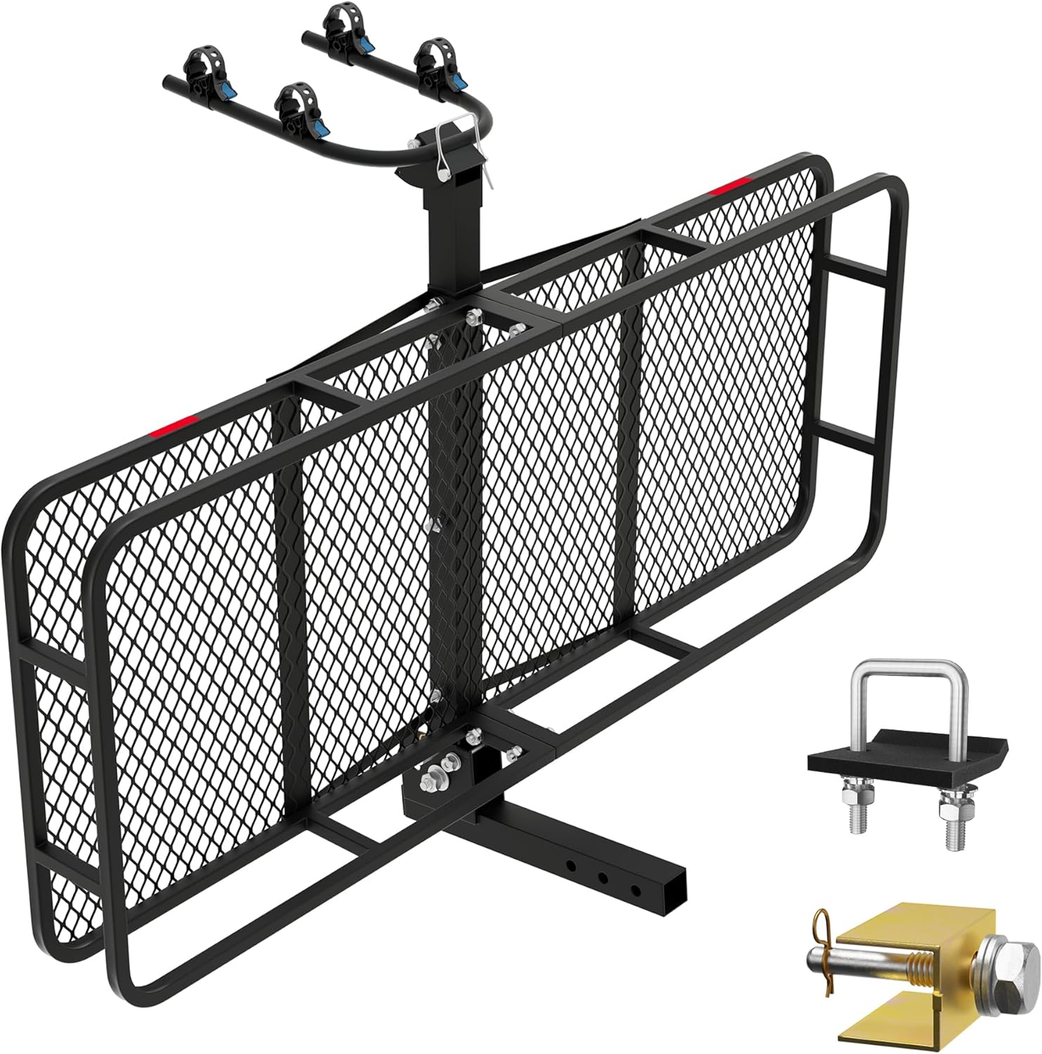 Amazon.com: Wildroad Hitch Cargo Carrier Basket 60" x 24" x 6" 500 LBS ...