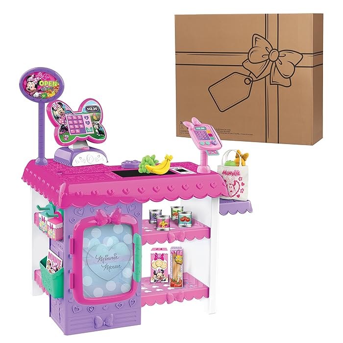 Buy Disney Junior Minnie Mouse Marvelous Market, Pretend Play Cash ...