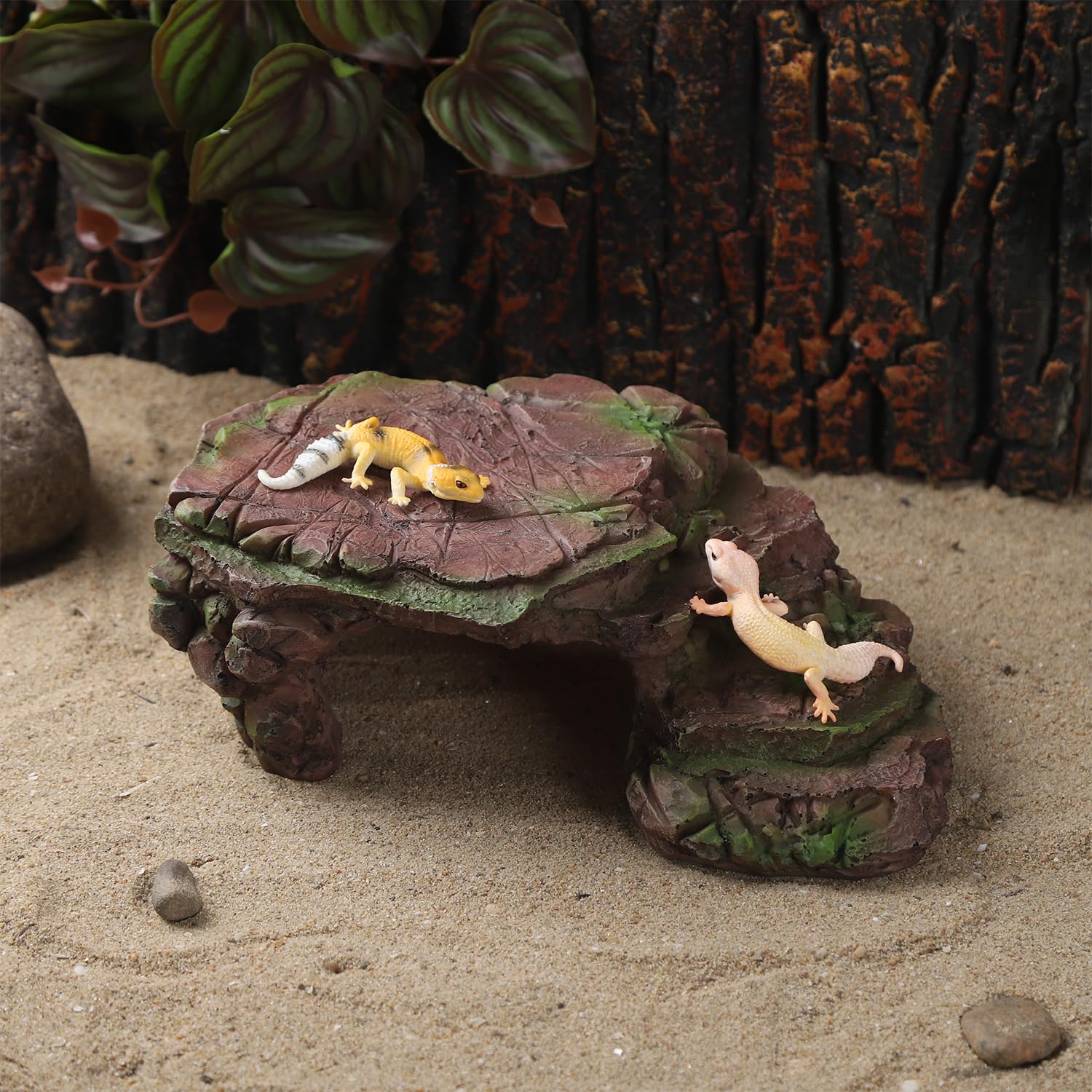 Snapklik.com : IBWell Turtle Basking Climbing Platform Aquarium Fish Tank Ornament Reptile ...