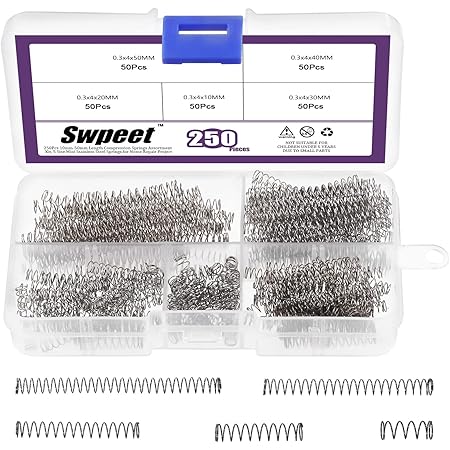 Amazon.com: Swordfish 32030-114pc Compression Spring Assortment ...