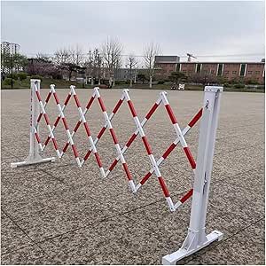 Retractable Traffic Barrier Concertina Safety Barrier with Rollers ...