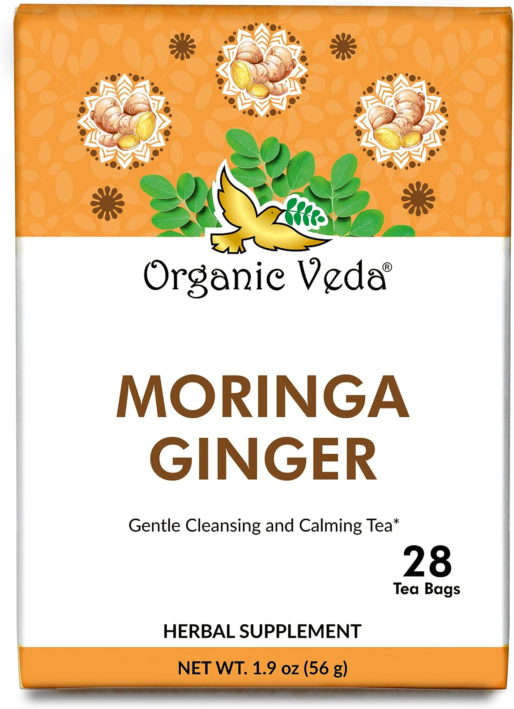 Amazon.com : MOGO Organic Moringa Tea Bags - 50 Count,100% Pure ...