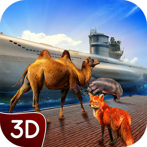 Undewater Animal Delivery Mission: Military Cargo Ark Submarine ...