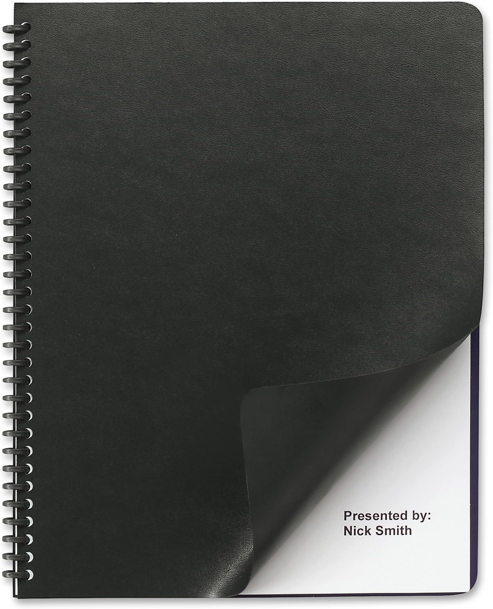 Amazon.com : GBC GBC9742491 Leather Look Premium Presentation Binding ...