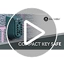 Defender Compact Key Safe - Mini Wall Mounted Outdoor Push Button Key ...