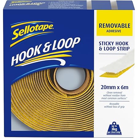Sellotape Sticky Hook Spots in Handy Dispenser of 125 Spots Diameter ...