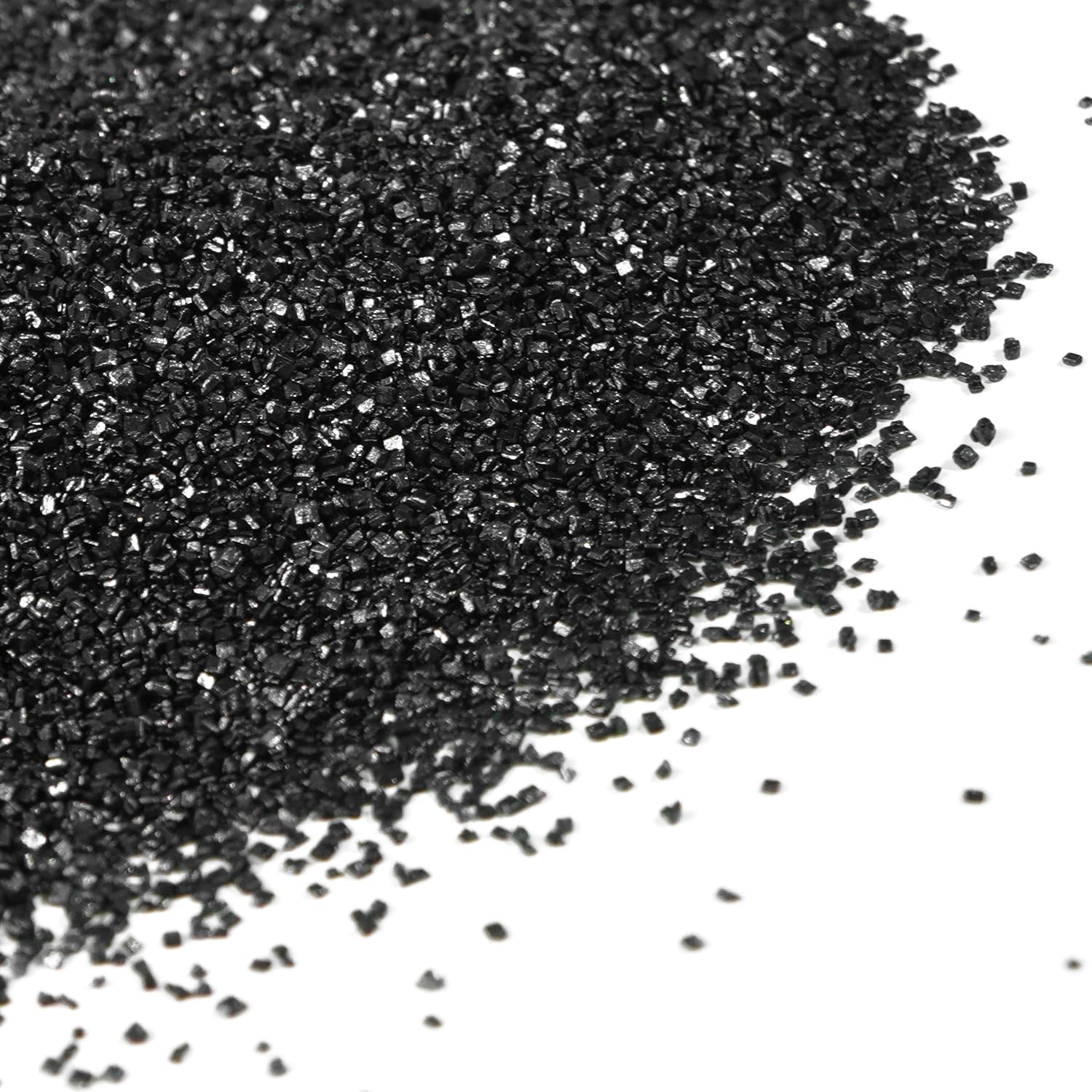 Amazon.com: Edible Black Sprinkles, Sanding Sugar Crystals, 150g, Black ...
