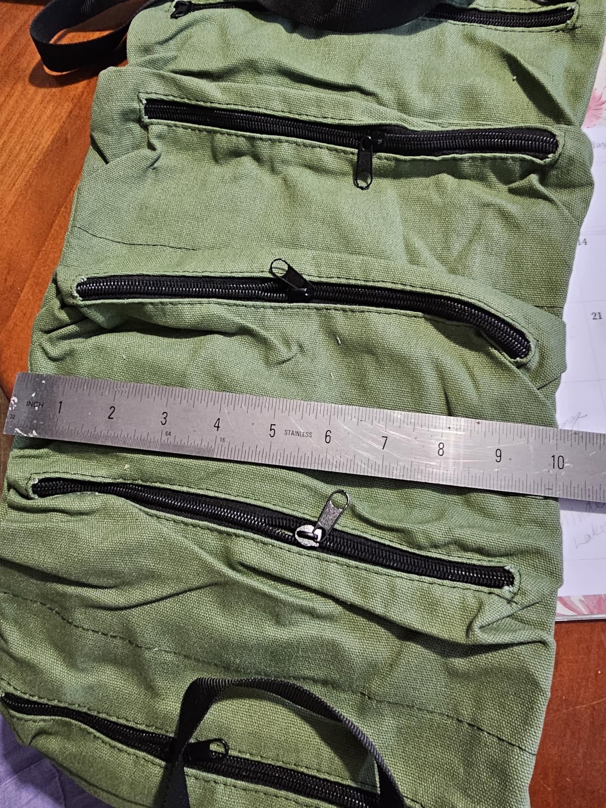 Super Roll Tool Roll,Multi-Purpose Tool Roll Up Bag, Wrench Roll Pouch ...