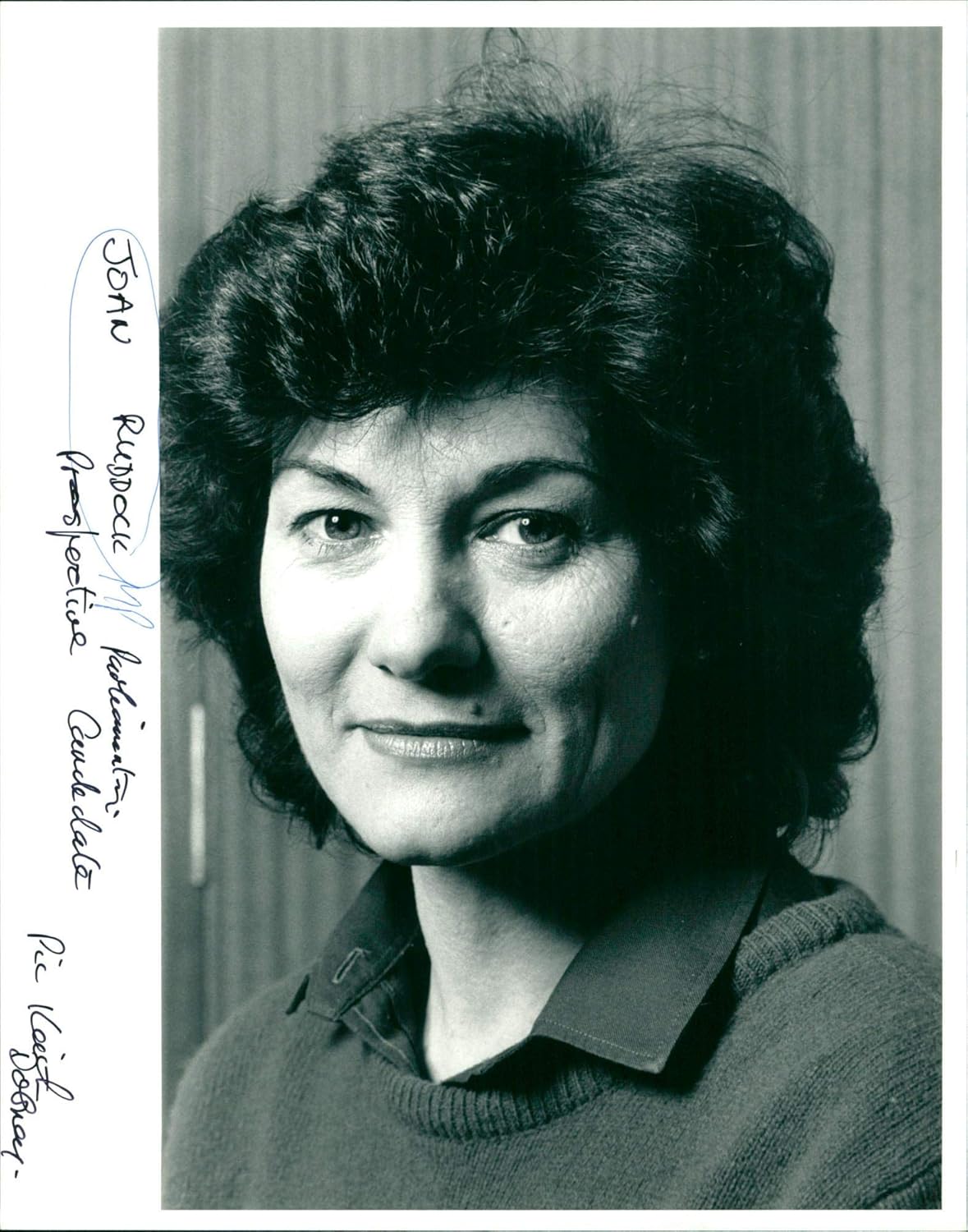 Amazon.com: Joan Ruddock - Vintage Press Photo