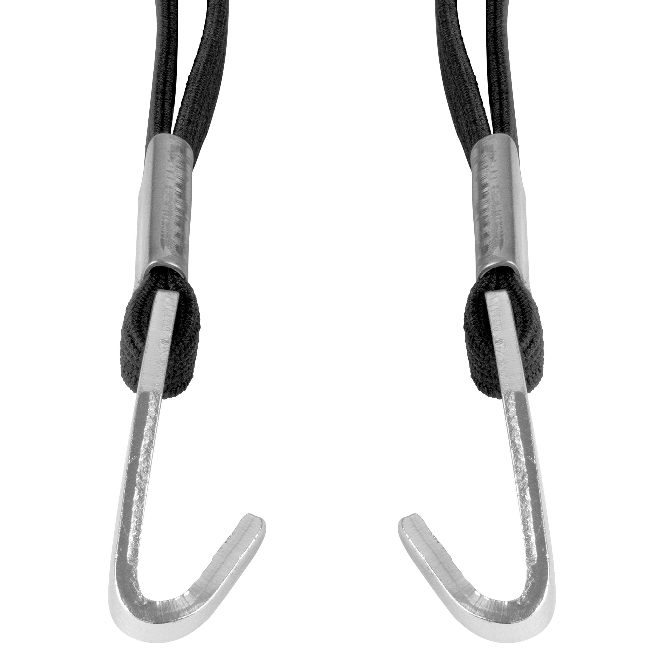 Snapklik.com : BV Bike Black Double Elastic Strap