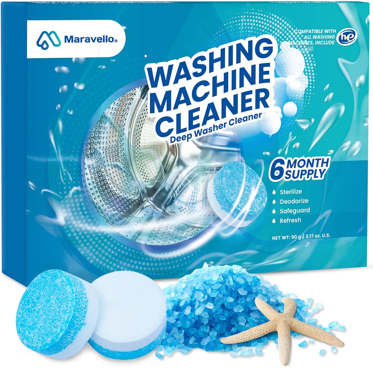 Amazon.com: Washing Machine Cleaner by Tide, Washer Machine Cleaner ...