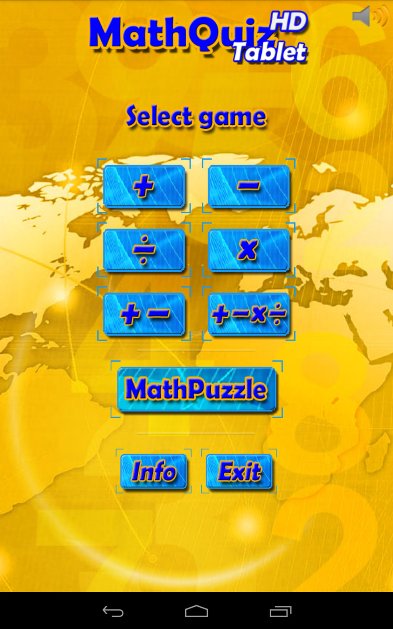 Math Quiz HD (Tablet) - App on Amazon Appstore