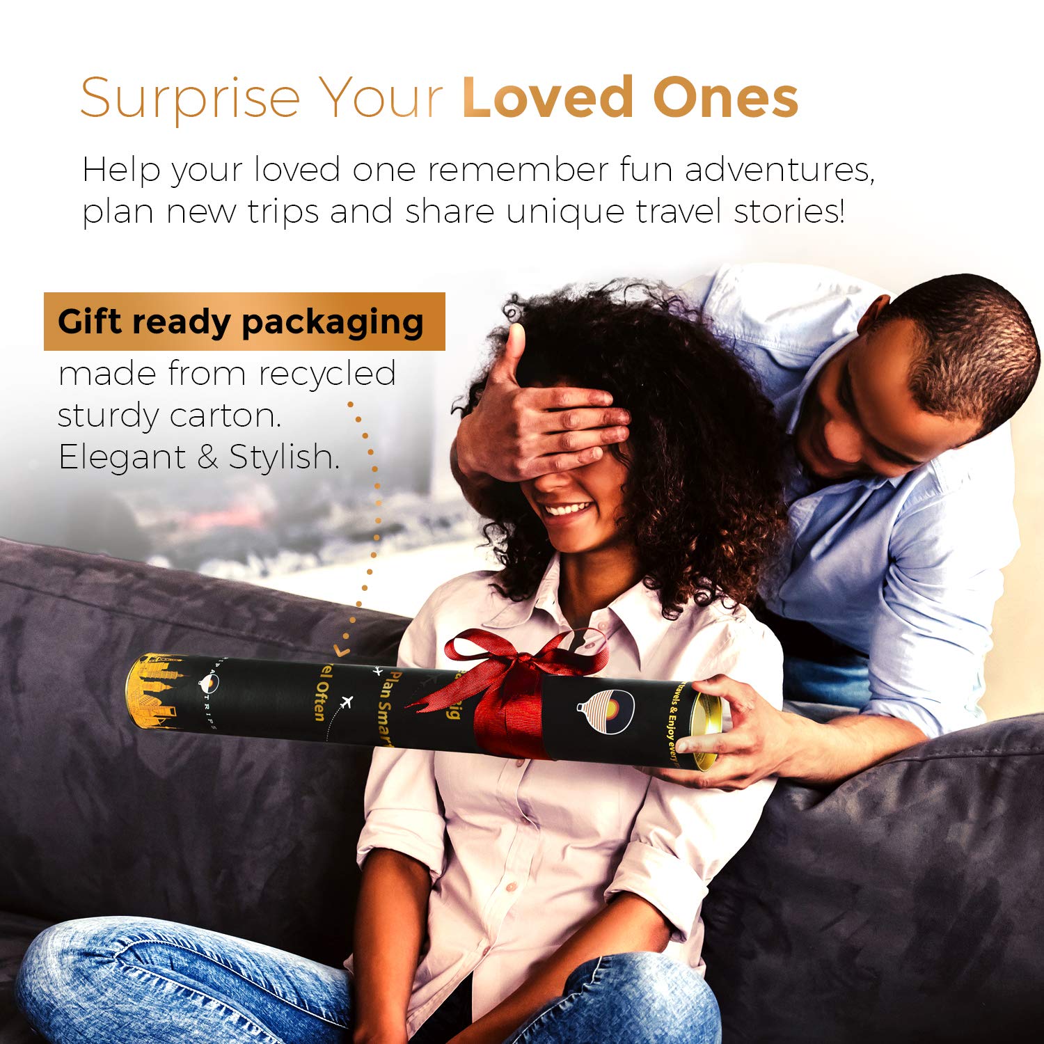 XL Scratch Off World Map – 36 x 24 Scratch Off Map of The World with ...