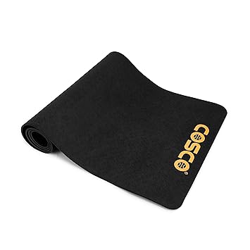 Cosco Ethylene Vinyl Acetate Yoga Mat Chakra- 6Mm-Charcoal(Made In ...