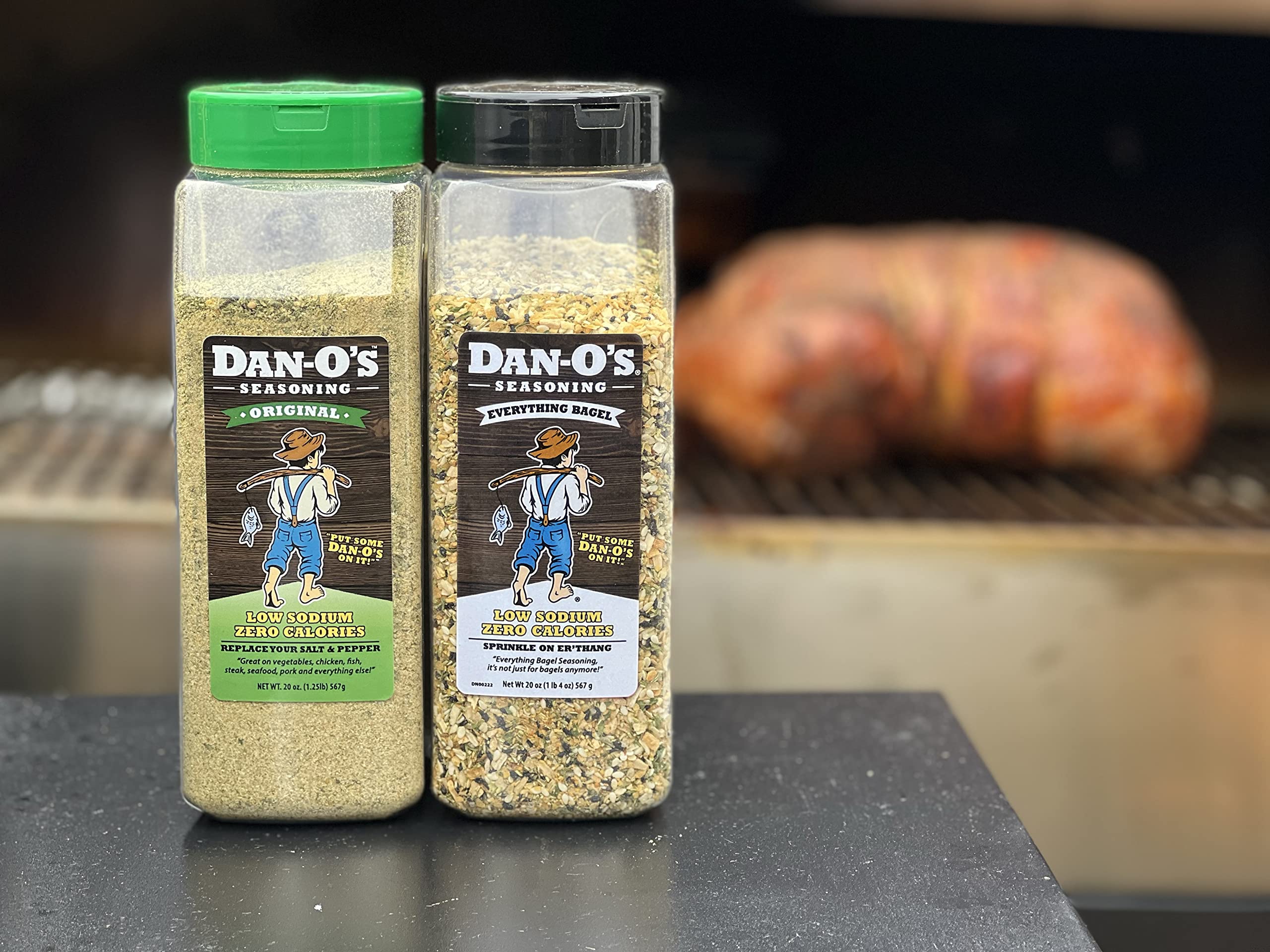 Snapklik.com : Dan-Os Seasoning Large 2 Bottle Combo Original & Crunchy ...