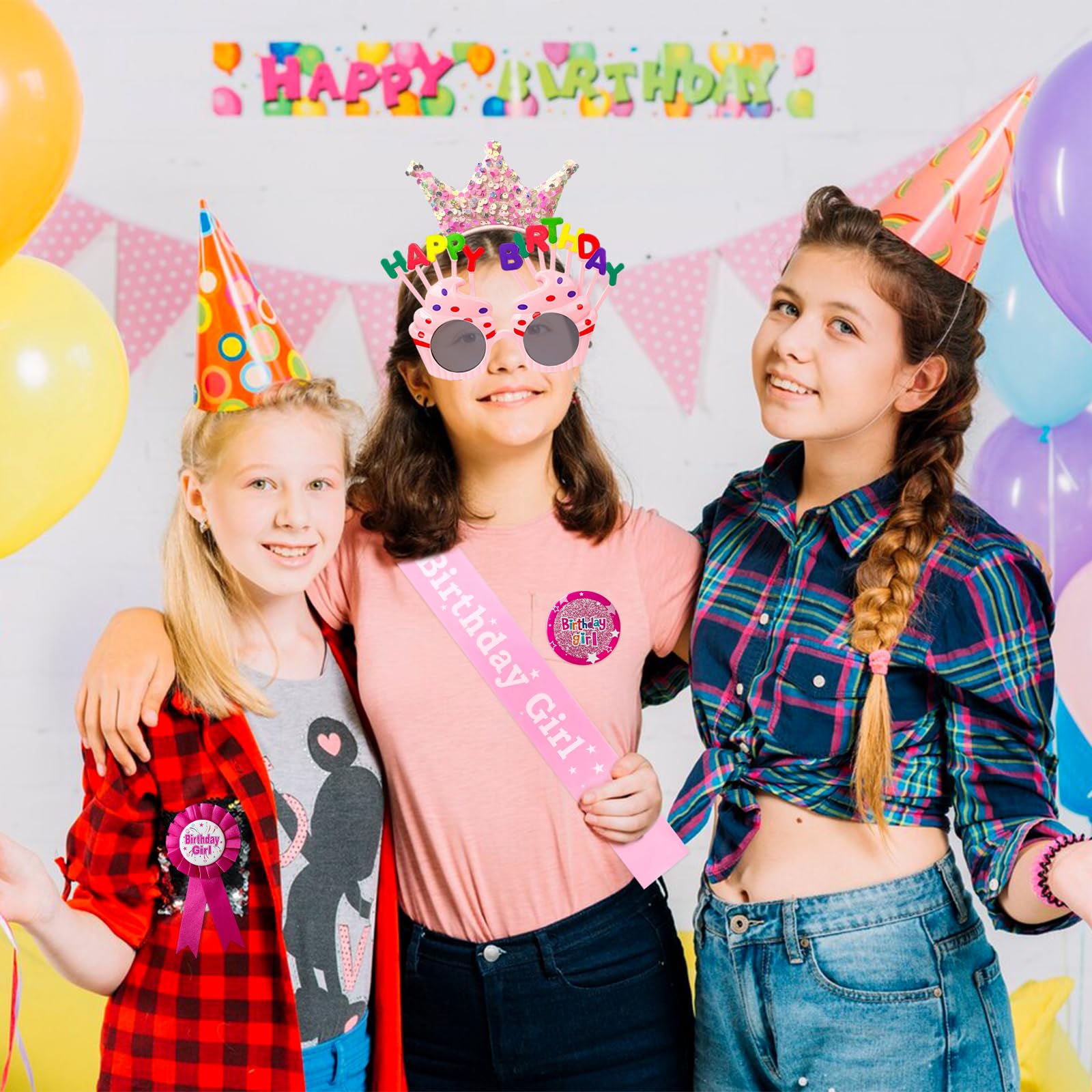 Snapklik.com : YumSur Personalised Birthday Party Dress-Up Set - Crown