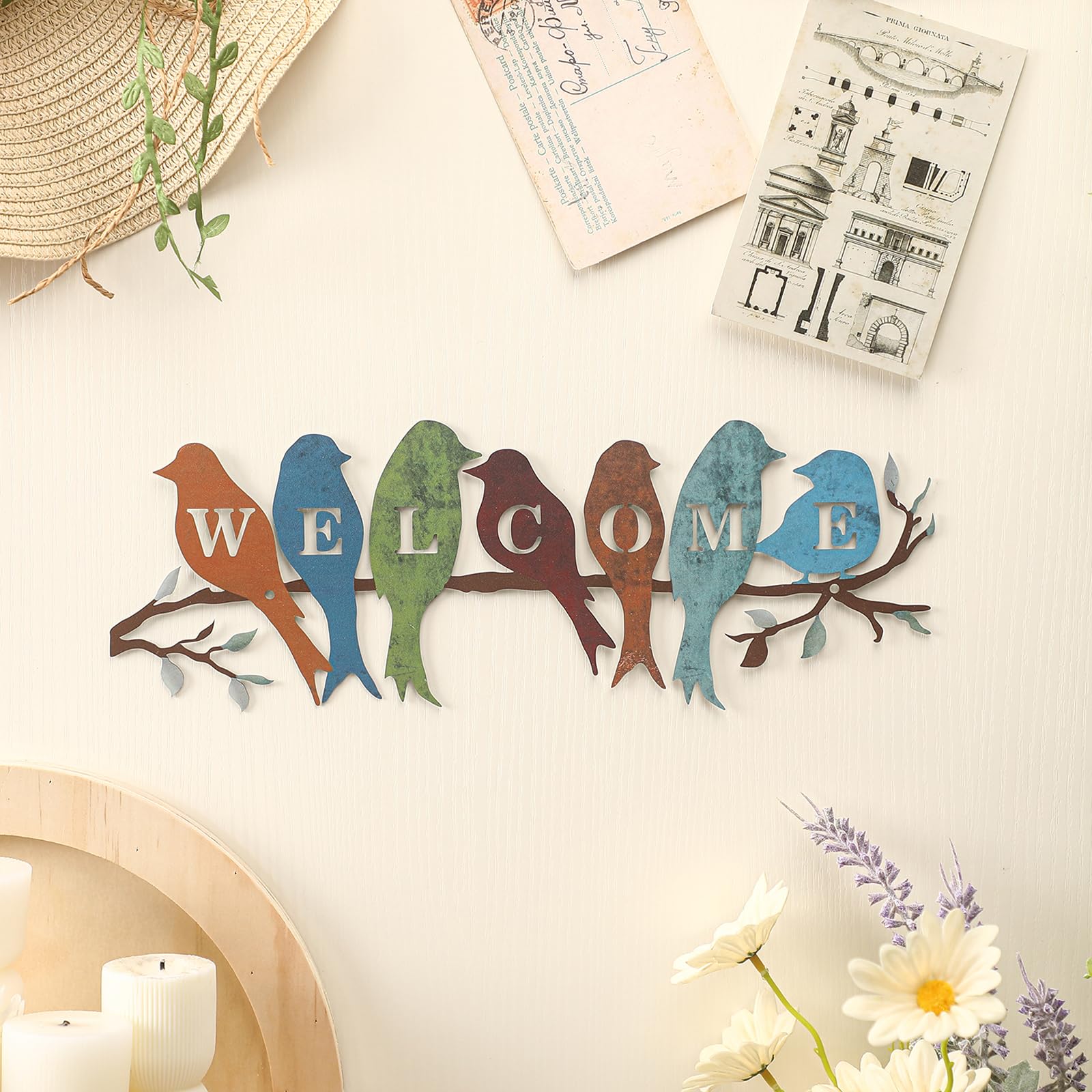 Welcome Sign With Birds Wedding Welcome Signs For Hire In London