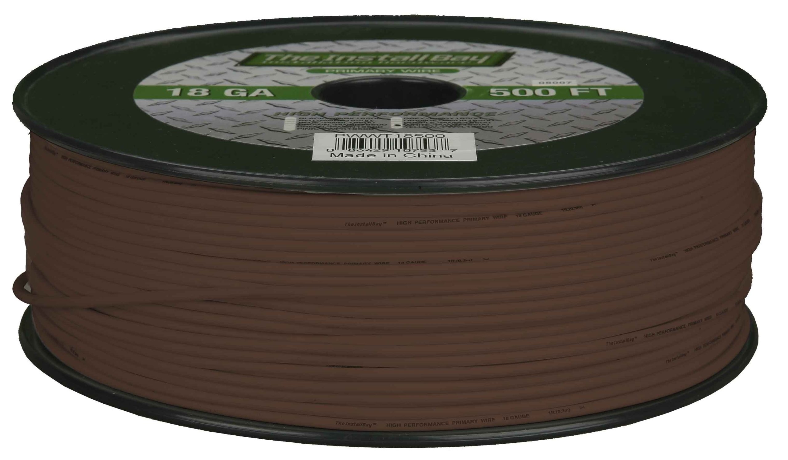 Amazon.com: Install Bay PWBN16500 Primary Wire 16 Gauge - Brown (500 ...