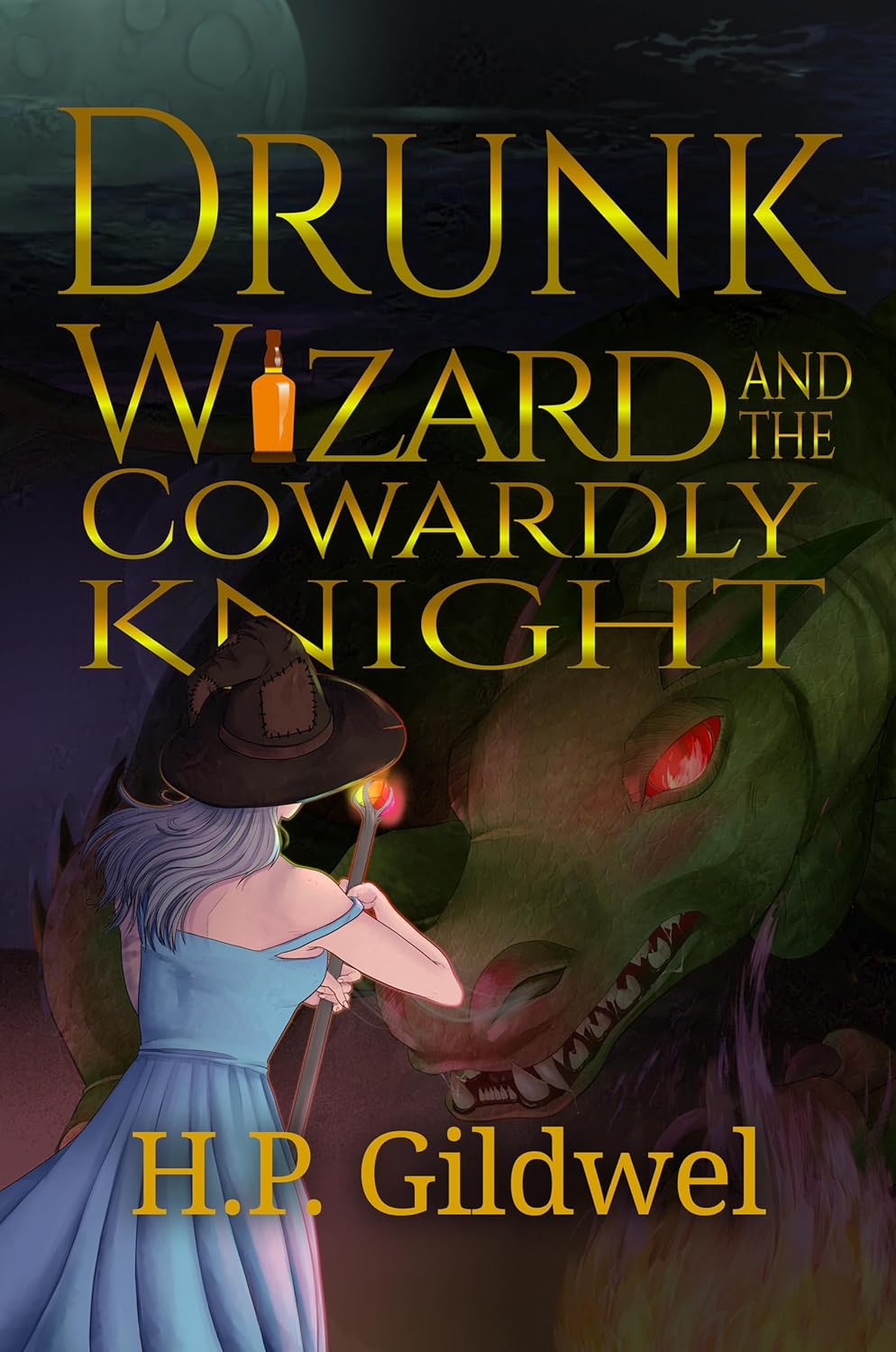 Amazon.com: Drunk Wizard & The Cowardly Knight: Book 1 of the Drunk ...