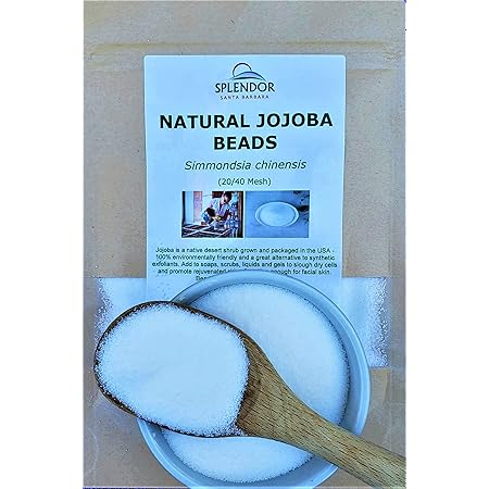 Amazon.com: Jojoba Beads for Soap, Scrubs, Crafts (Red), 1.0 Count, 1 ...