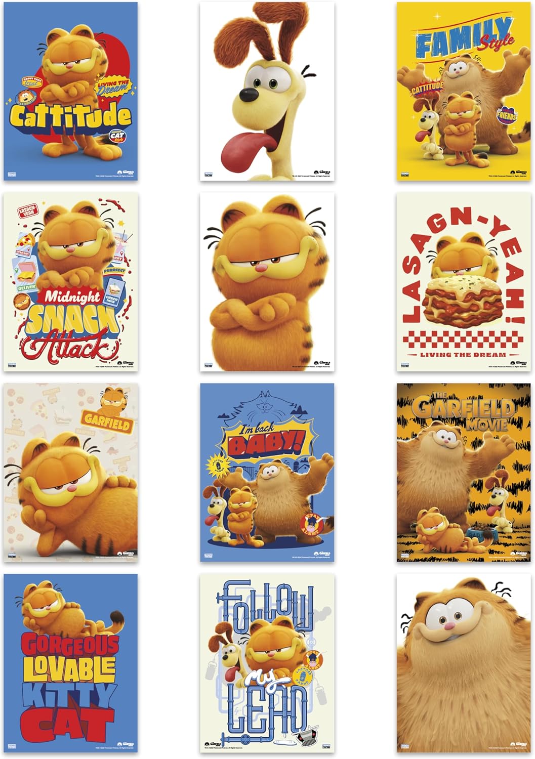 Amazon.com: The Garfield Movie Poster Book Poster Book : Office Products