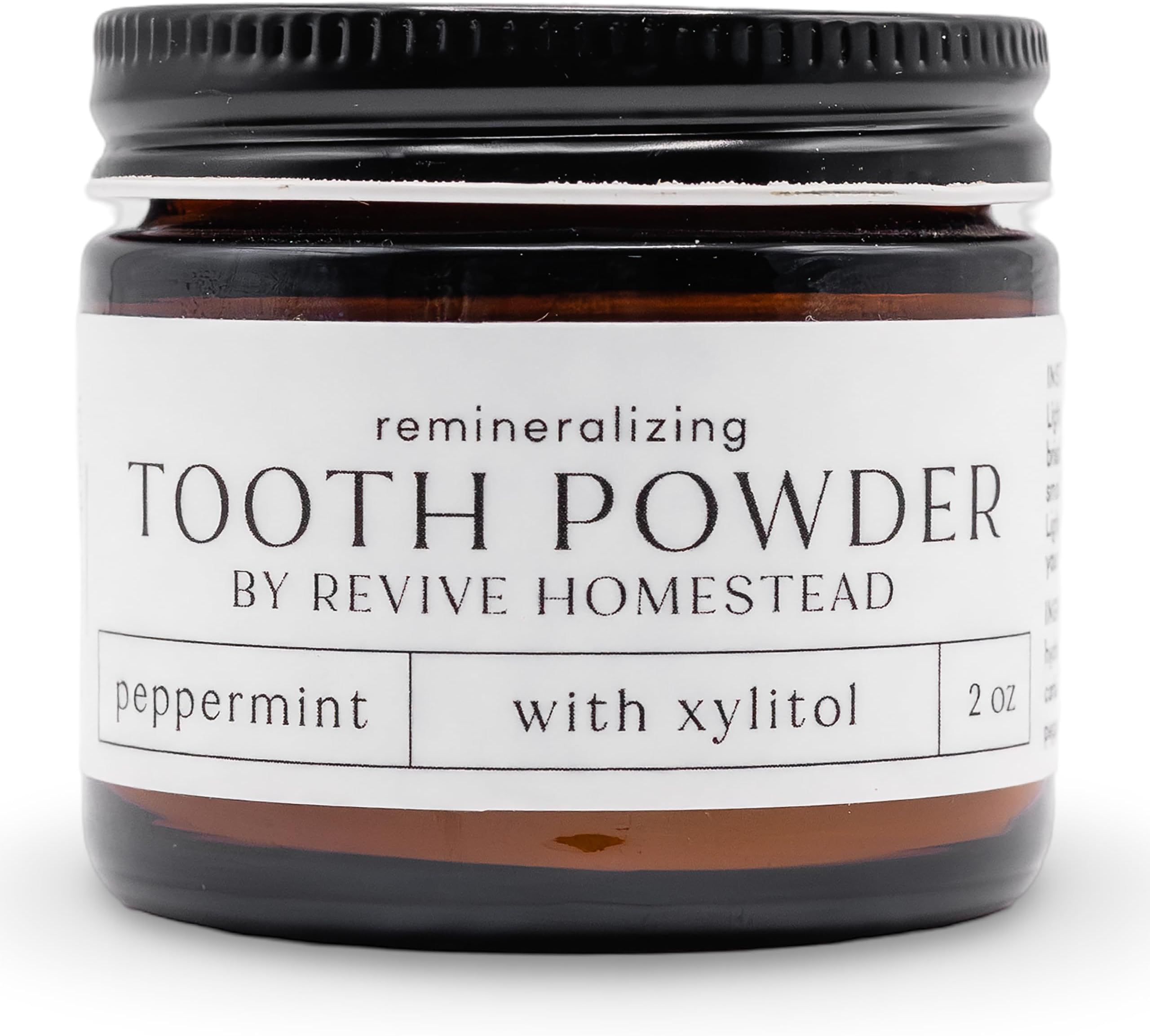 Amazon.com: Vanman’s - Mint and Bone Tooth Powder Toothpaste ...
