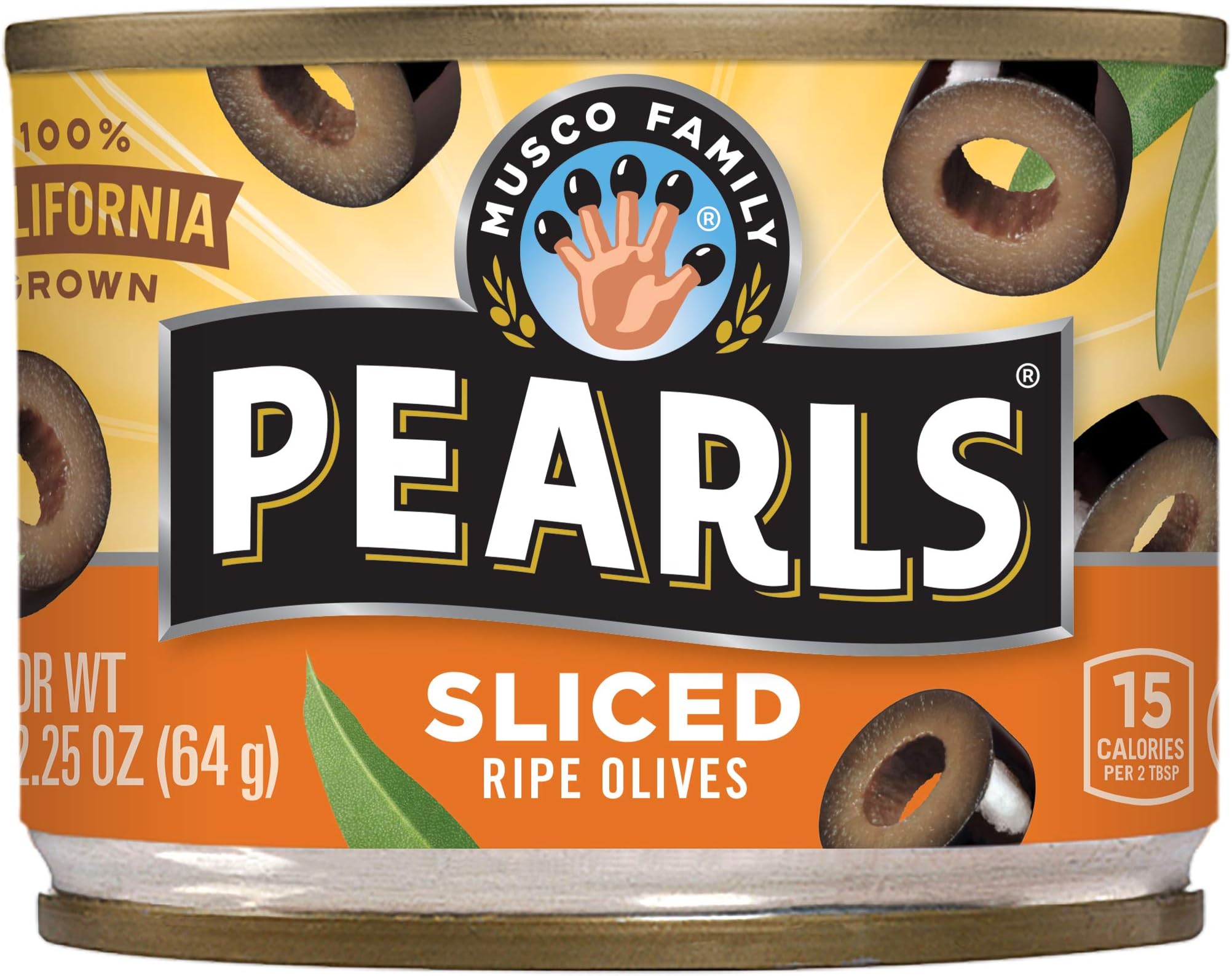 Amazon.com : Mario Camacho Foods Sliced Black Olives, 2.25-Ounce Cans ...