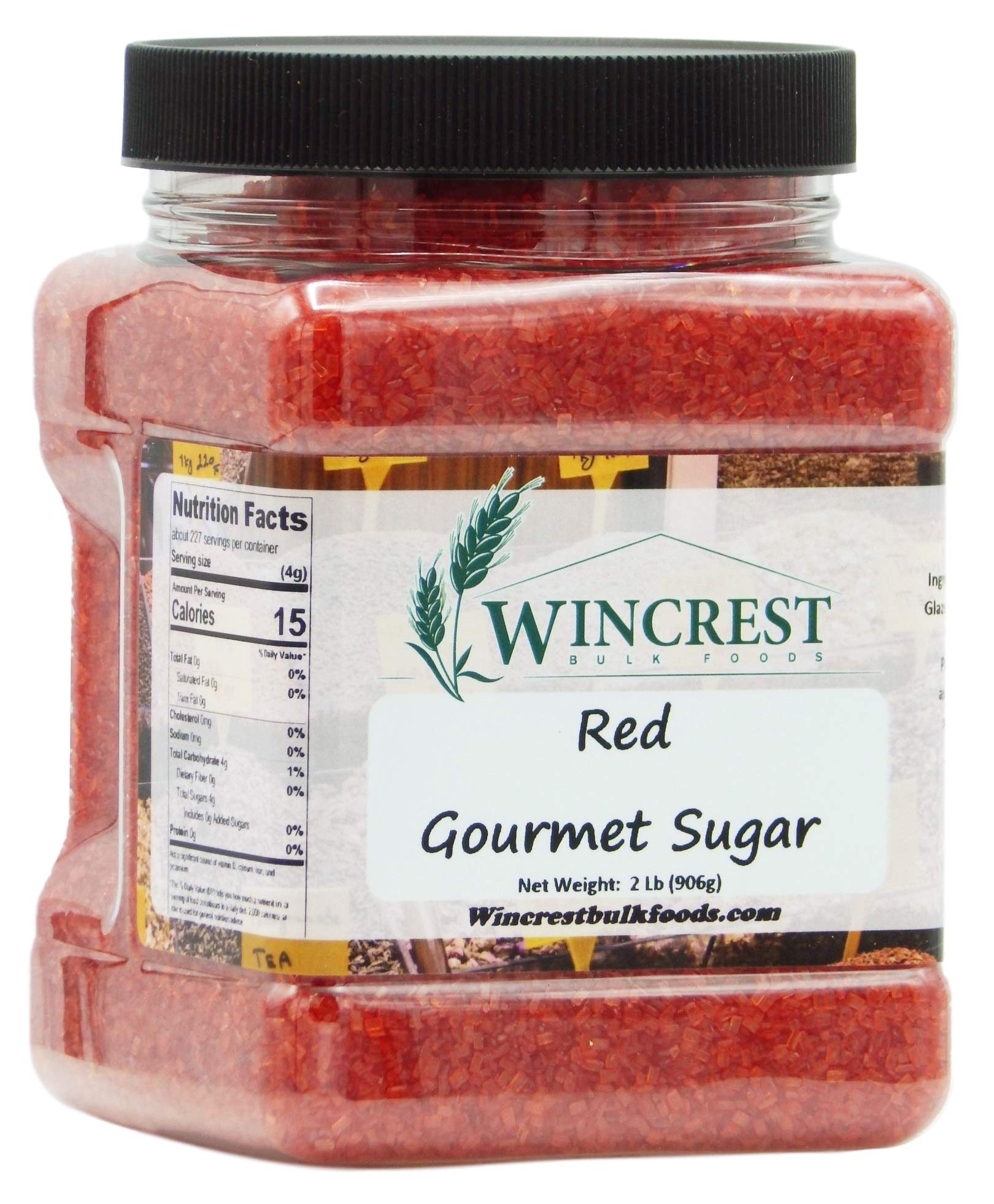 Amazon.com: Extra Large Gourmet Sanding Sugar (Red) : Grocery & Gourmet ...