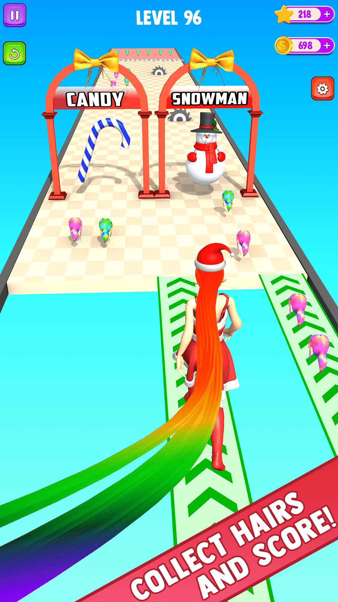 Hair challenge run for epic fun 3d runner Dancing hair Game 2024 new ...