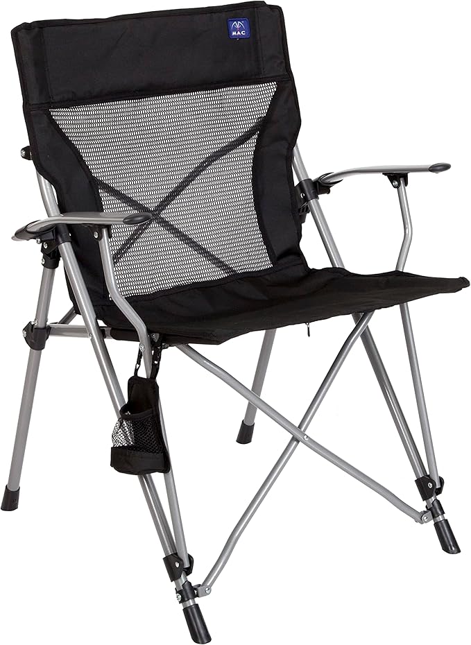 Amazon.com : MACSPORTS Hard Arm Tension Chair, Black : Sports & Outdoors