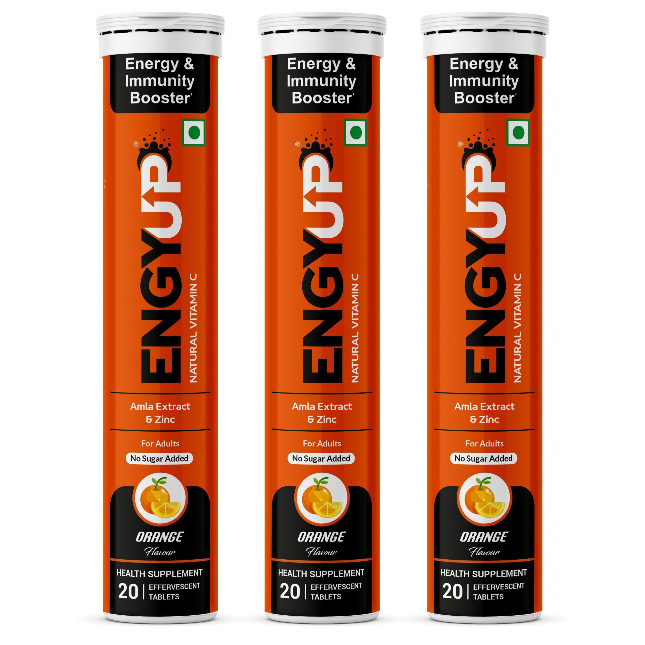 ENGYUP Vitamin C and Zinc Tablet | 1000 mg Natural Amla Antioxidant ...