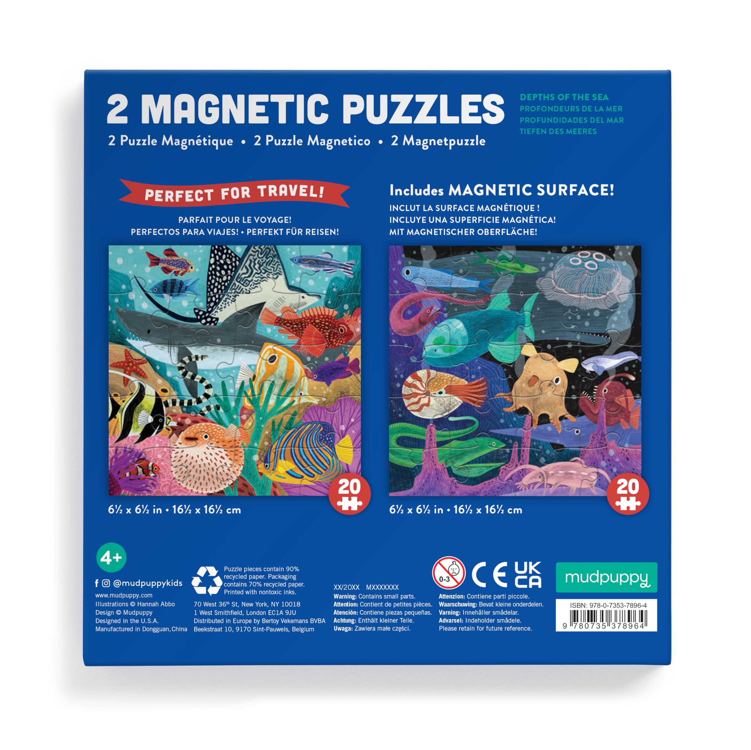 Snapklik.com : Depth Of The Seas - Tri Fold Magnetic Puzzles Featuring ...