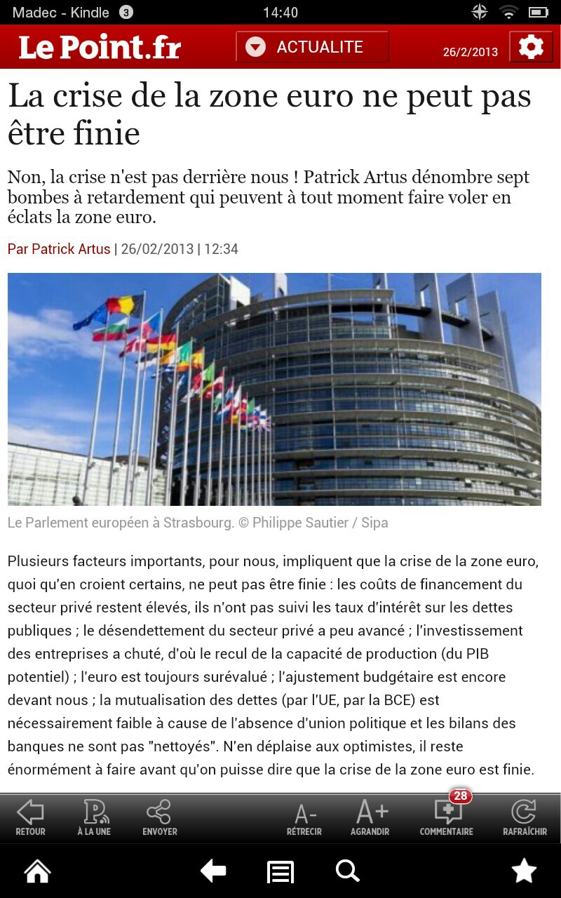 Le point.fr - App on the Amazon Appstore