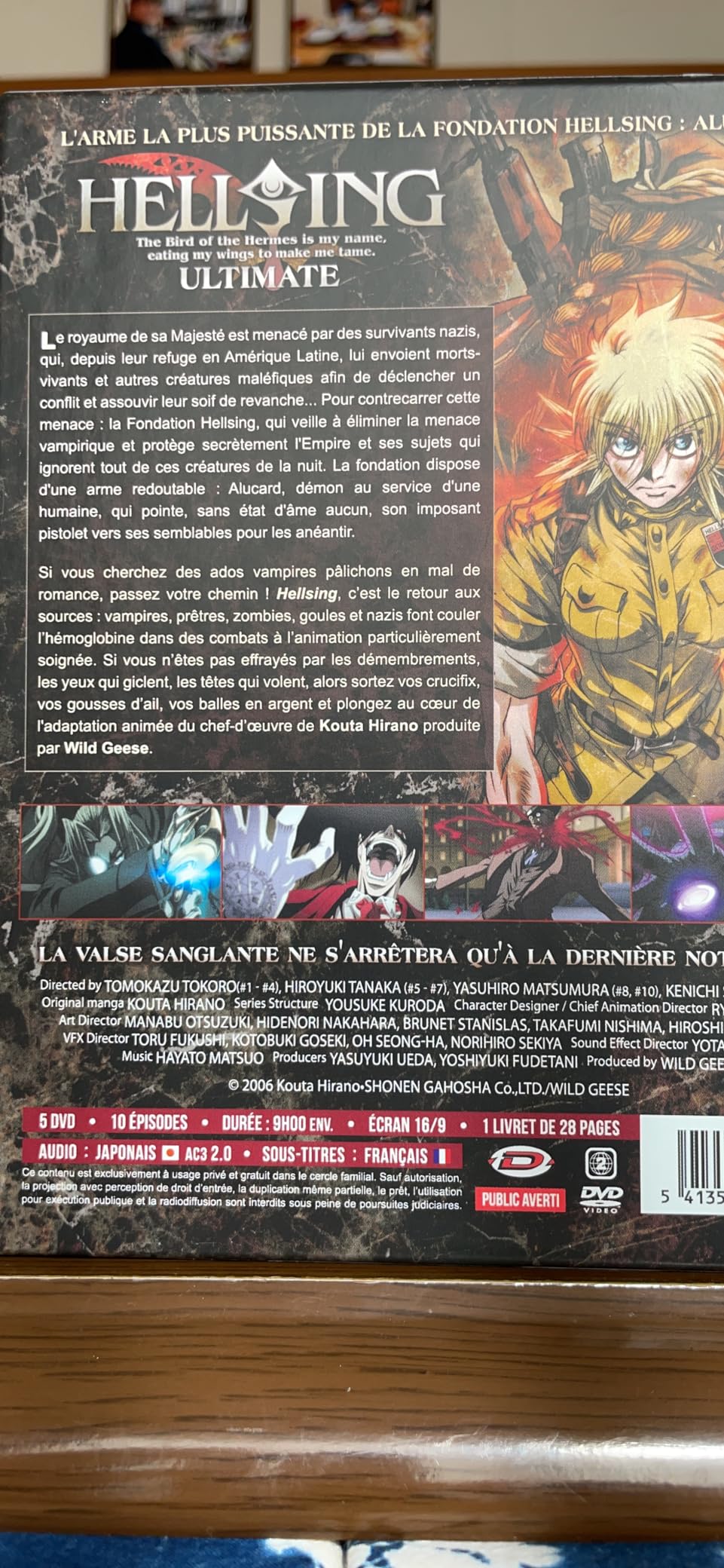 Amazon.co.jp: HELLSING OVA コンプリート DVD-BOX 全10話 ヘルシング アニメ [DVD] [Import] [PAL, 再生環境をご確認ください] : DVD